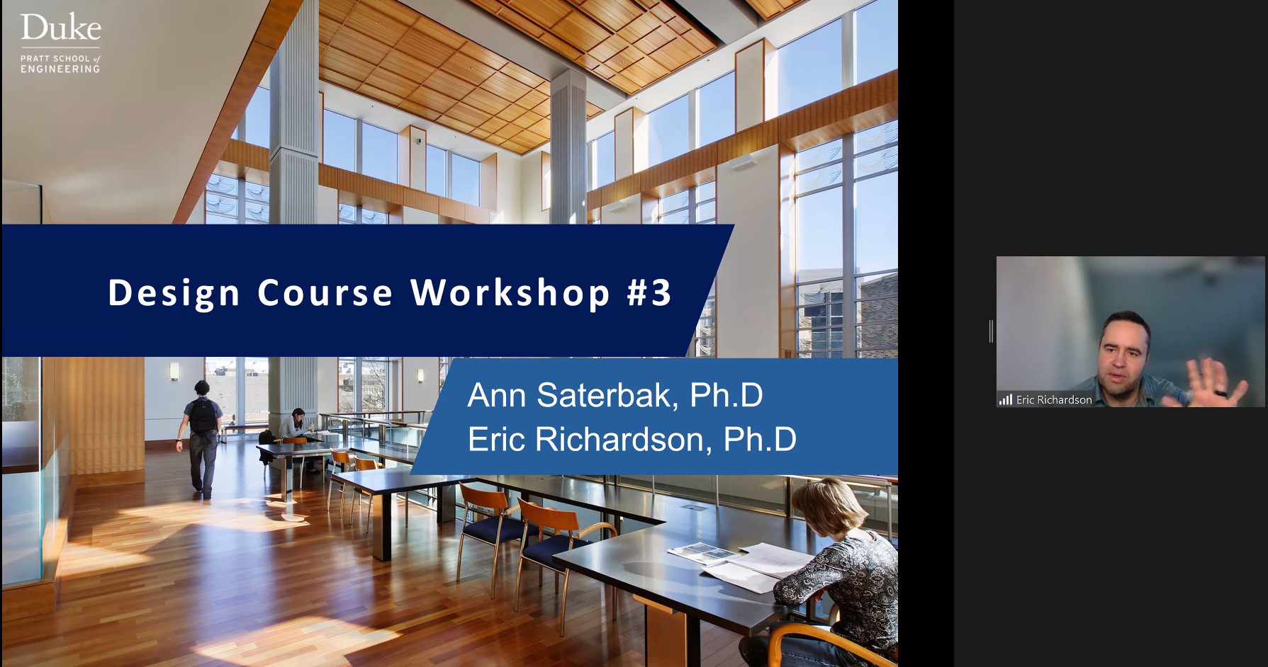 Staff Training on “Engineering Design Methodology” by Duke University ...