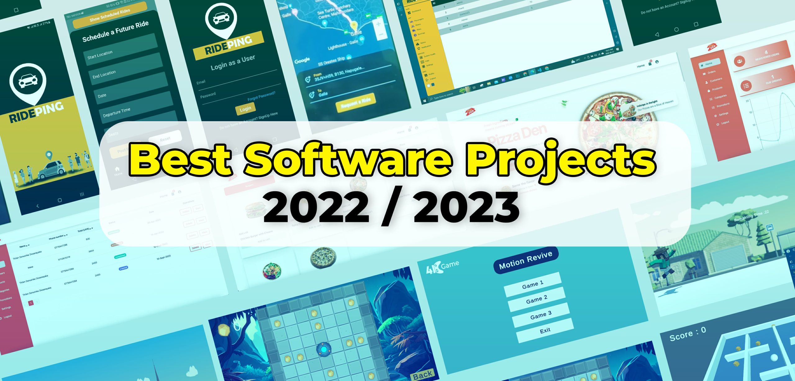 Best Software Projects 2022/2023 - DEIE