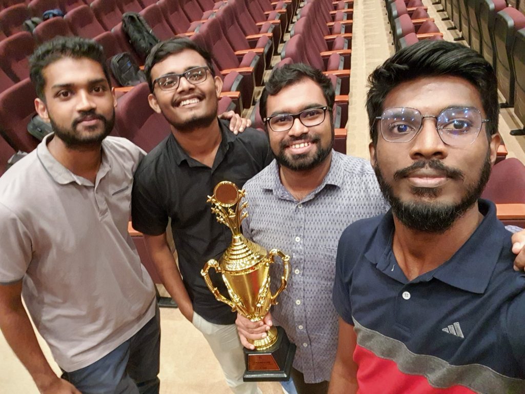 Champions of CyberZee ’24 (Cyber security Quiz Competition) - DEIE